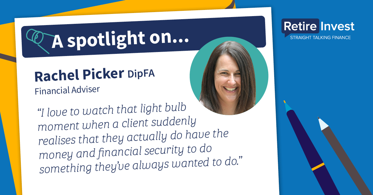Staff Spotlight: Our Financial Adviser, Rachel Picker - Retire Invest