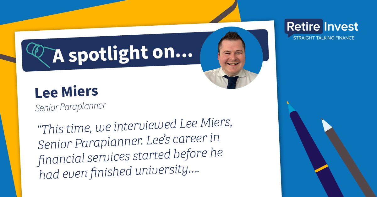 RetireInvest Staff Spotlight - Lee Miers - Retire Invest